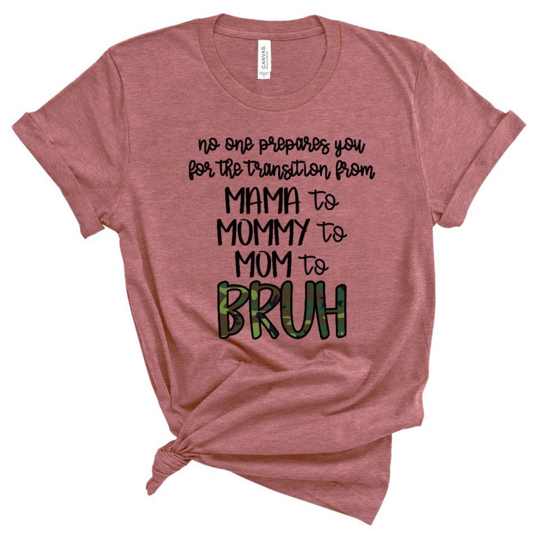 HTV Transfer - DIY Transfer - Mama - Mommy - Mom - Bruh - Mama Transfer ...