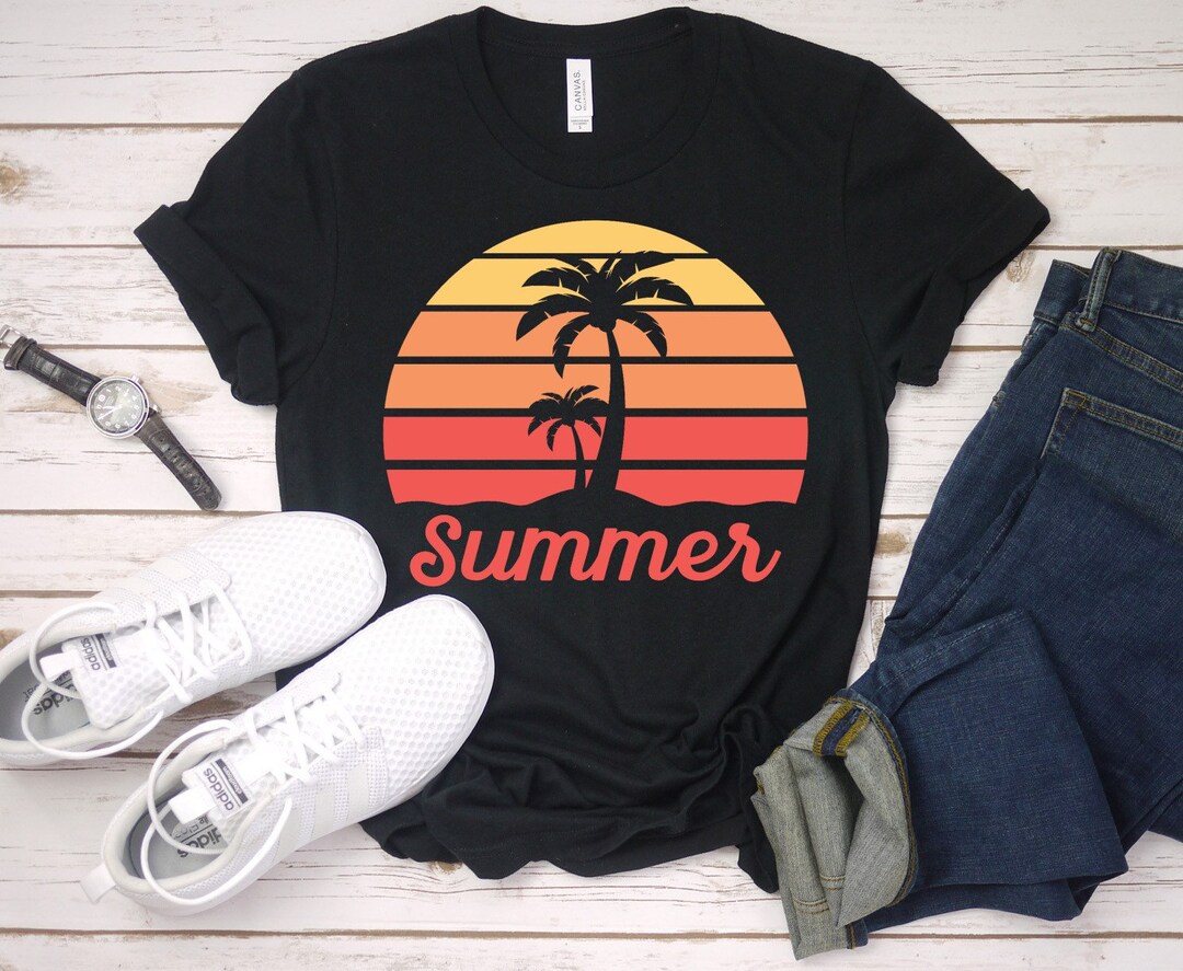 HTV Transfer - DIY Transfer - Summer - Summer Palm Trees - Palm Trees ...