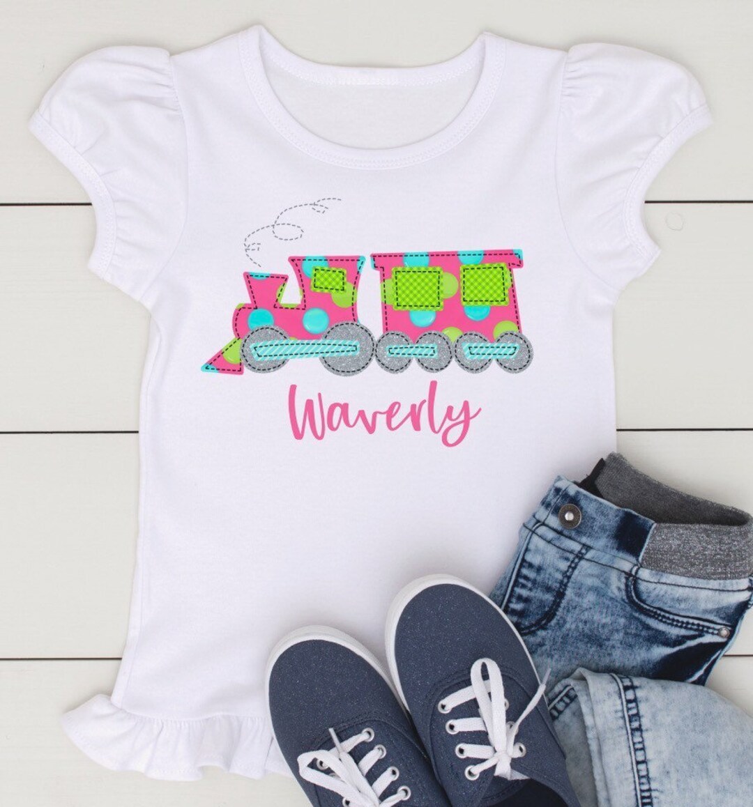 HTV Transfer - DIY Transfer - Train - Kids - Personalized - Etsy
