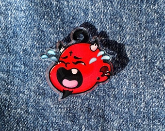Devil Pin | Etsy
