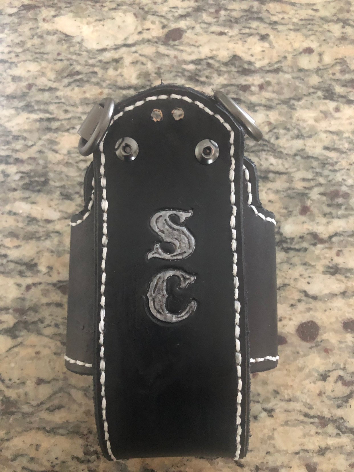 Custom Leather Radio Holster - Etsy