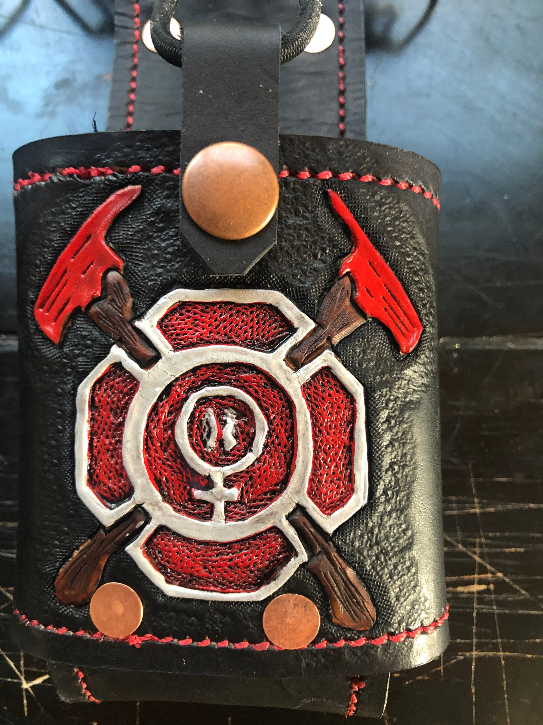 Custom Leather Radio Holster - Etsy