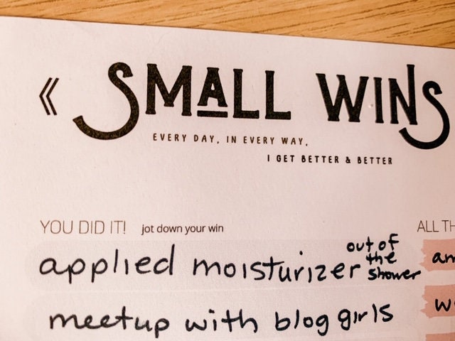 Digital Journal | Small Wins Tracker | Positive Mindset | Motivation ...