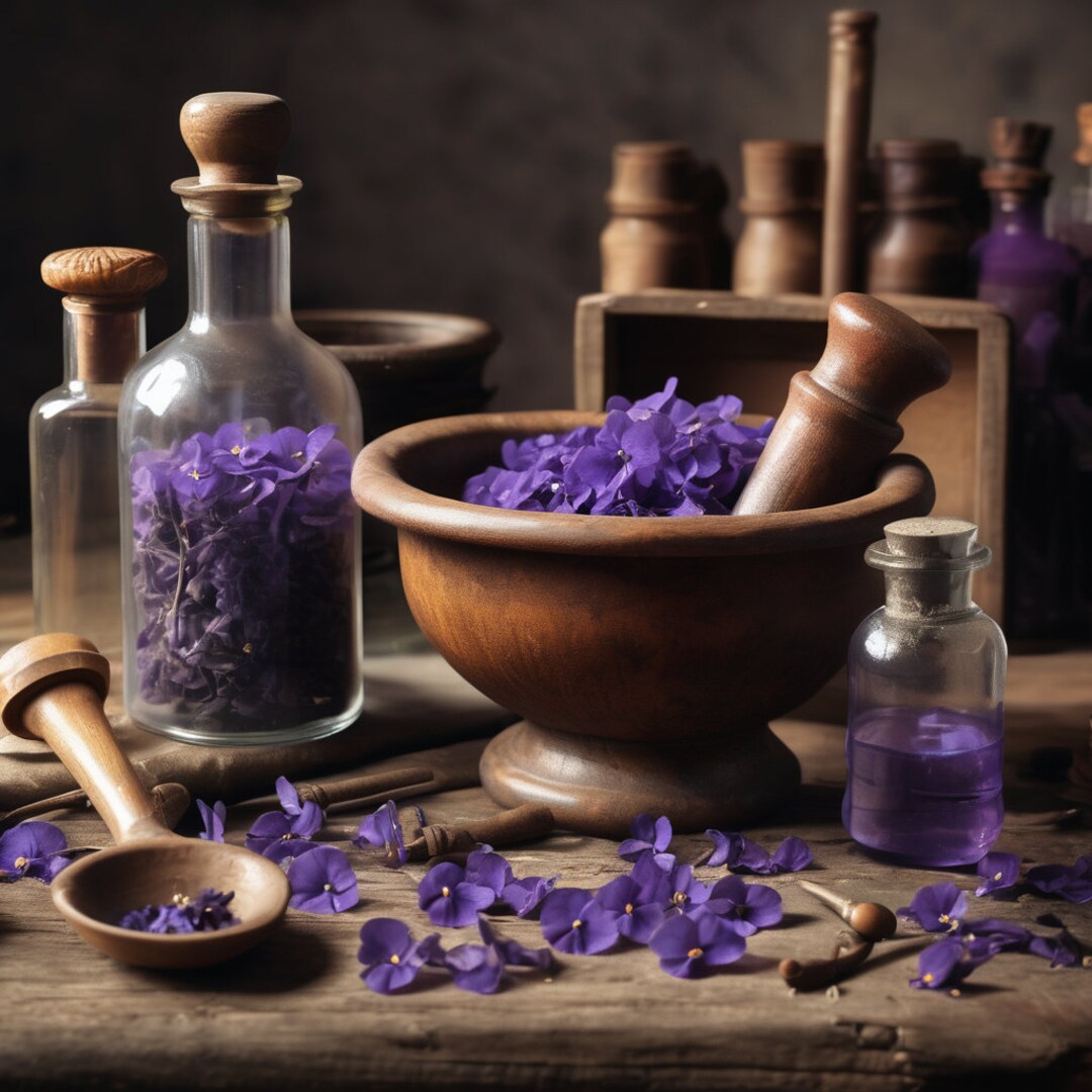 Dried Violets Hoodoo Magic Supplies - Etsy