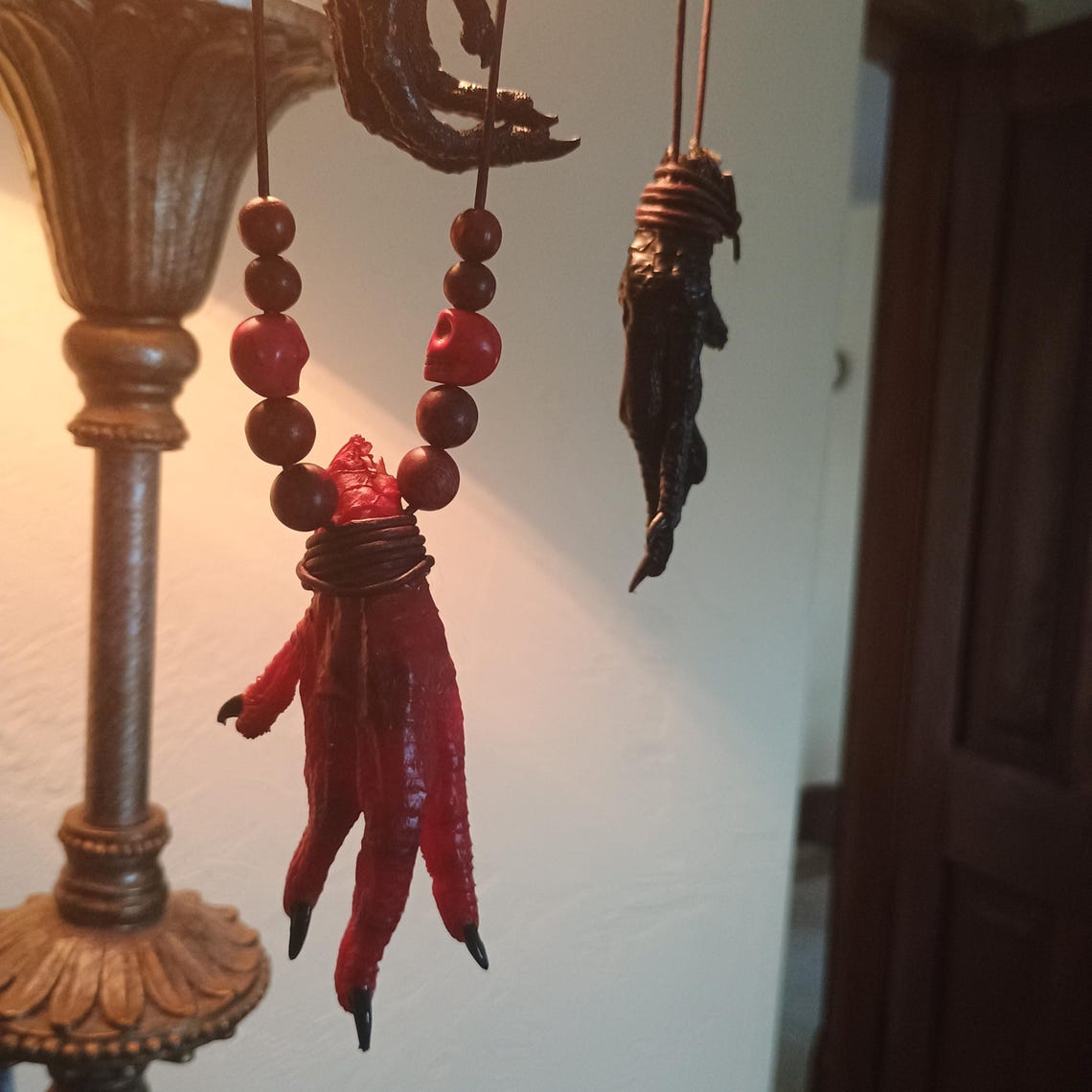 Hoodoo Chicken Foot Necklace - Etsy