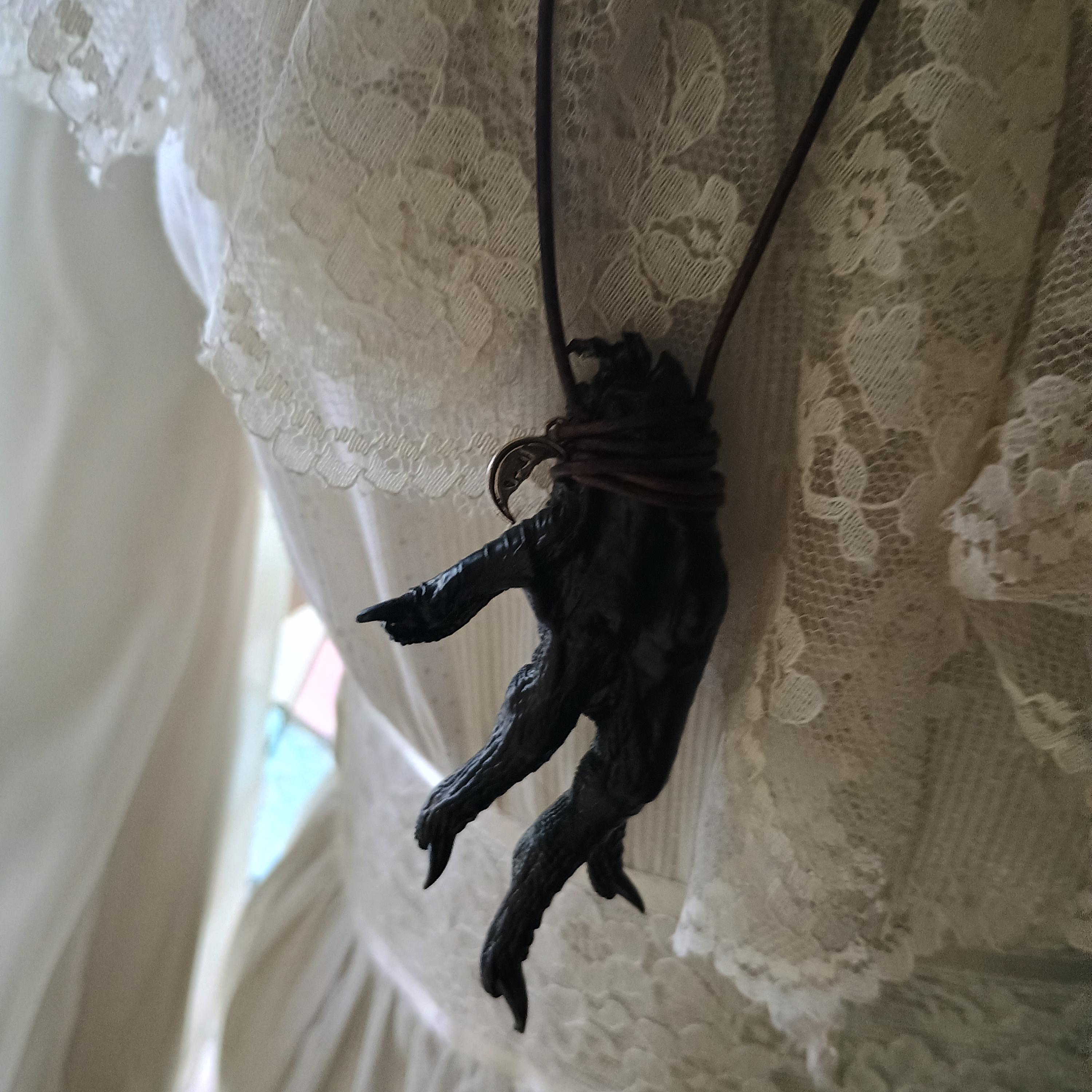 Hoodoo Chicken Foot Necklace - Etsy