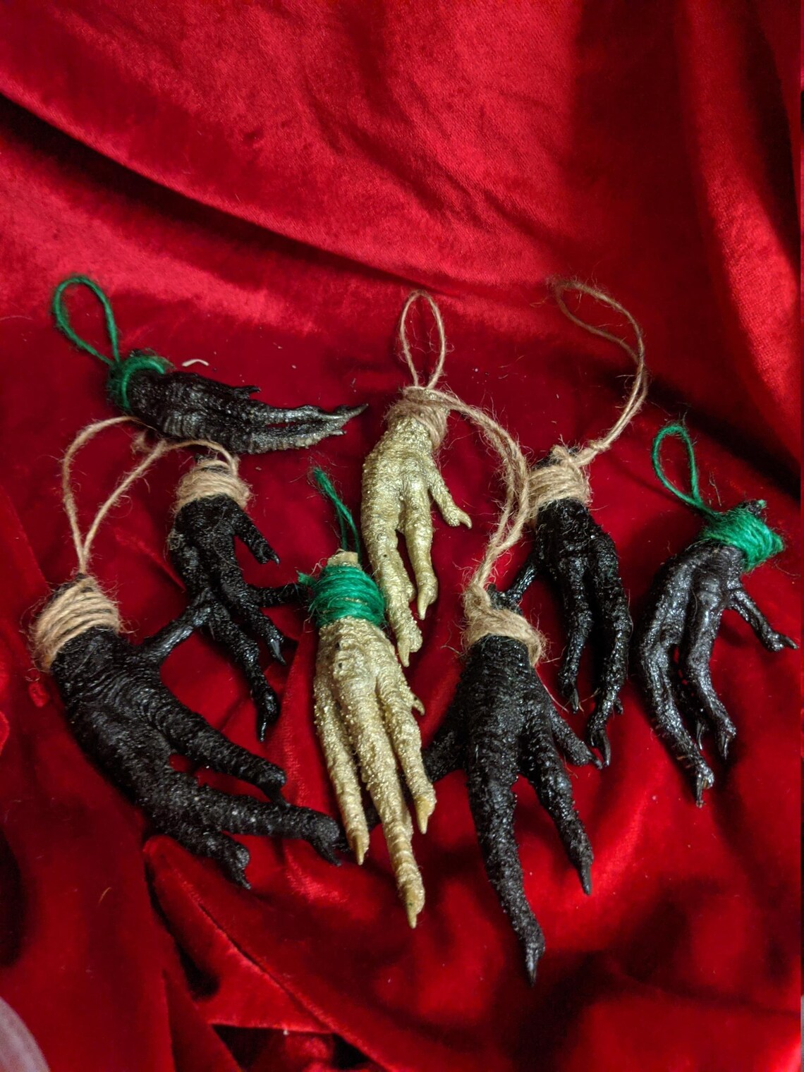 Hoodoo Protection Chicken Foot Talisman 7 COLORS Buy One Get | Etsy