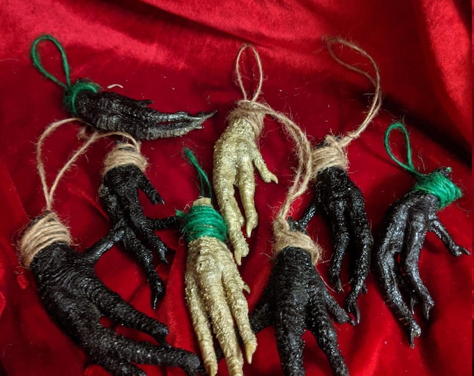 Hoodoo Protection Chicken Foot Talisman 7 COLORS Buy One Get | Etsy