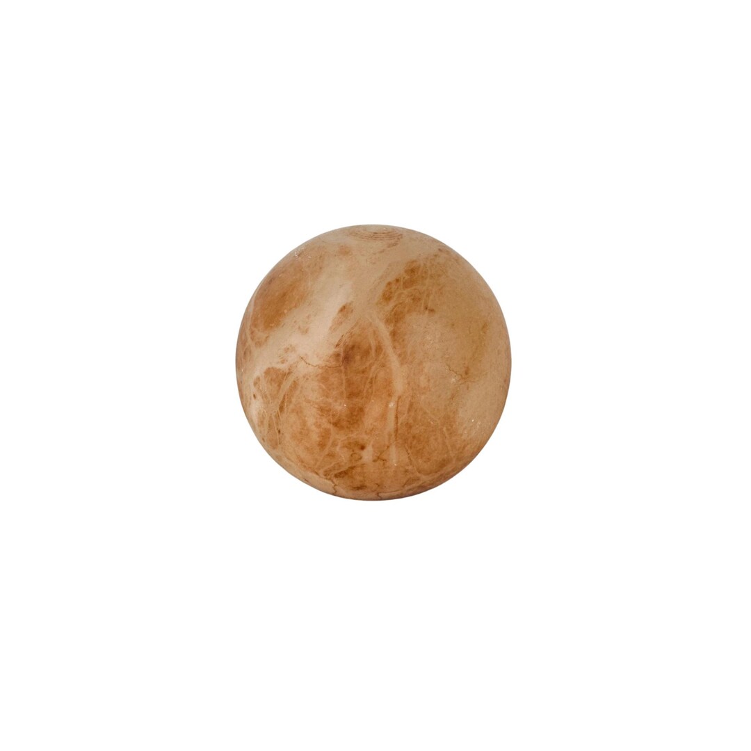 Stone Italian Alabaster Sphere Vintage Sculpture Sustainably Acquired ...