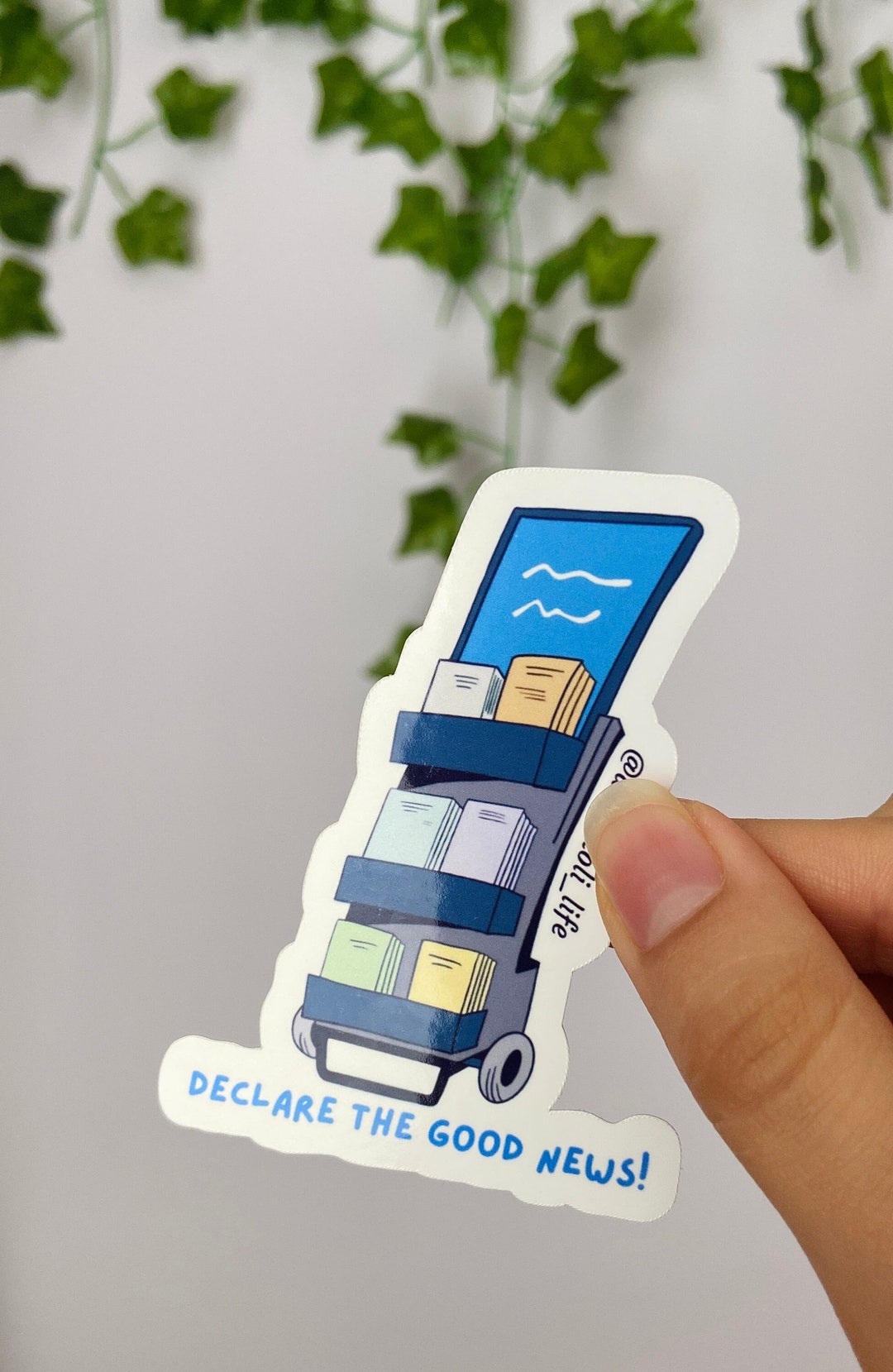 Ministry Cart Jw/ Vinyl Stickers/ Pioneer Gifts/ Jw Stationery ...