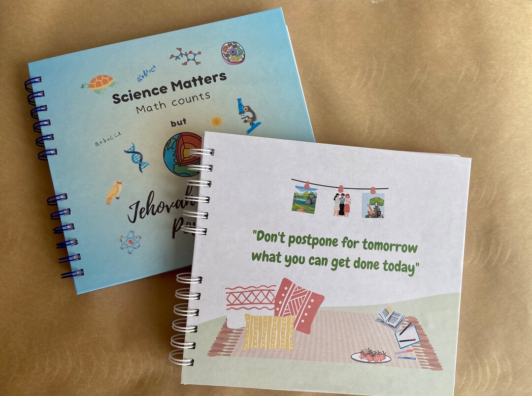 Jw Notebook for Teens Jw Kids Activities Jw Personal Study - Etsy