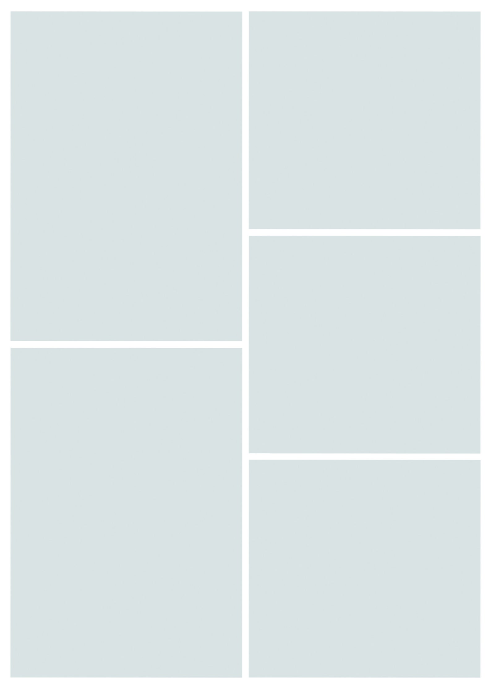 50 A4 Photo Collage Template, Wedding Photo Collage Template, Photo ...