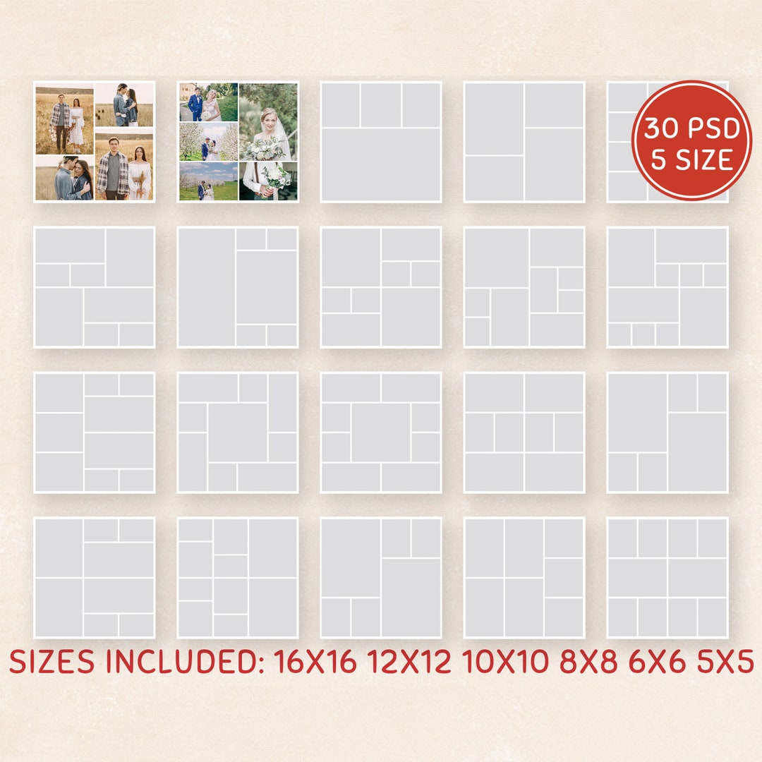 Storyboards, Instagram Collage Photo Collage Templates, Wedding ...