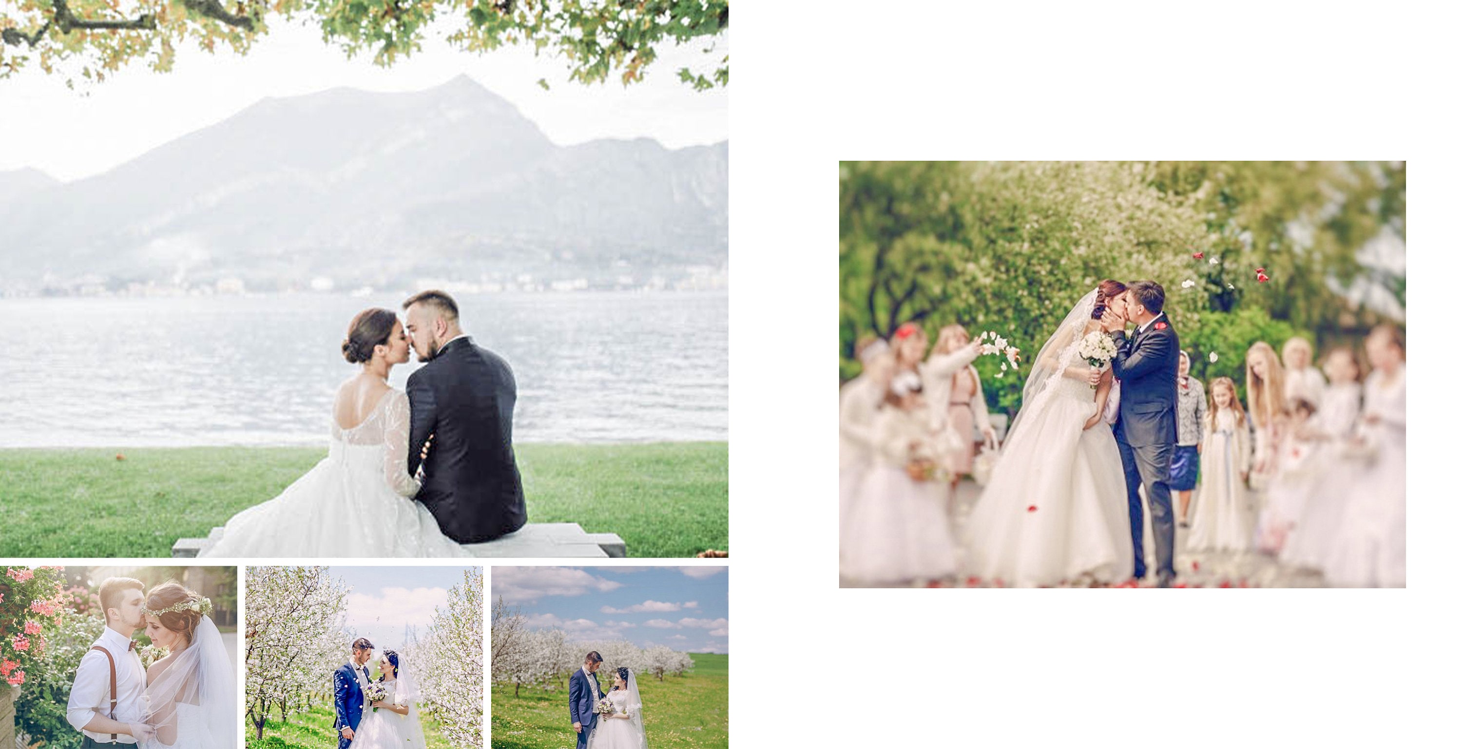 Photo Collage Template, Wedding Album Template, Photography Template ...