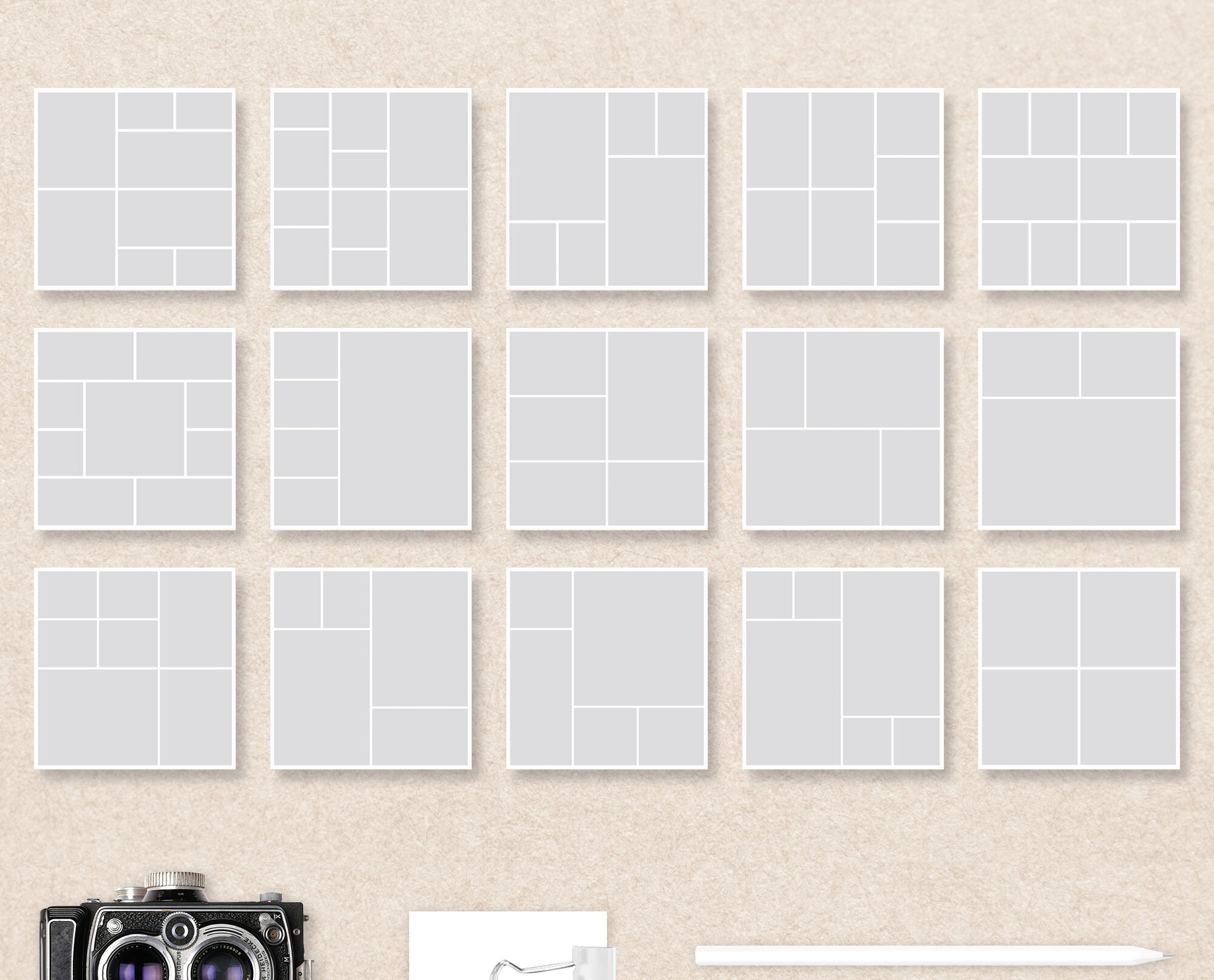 Storyboards, Instagram Collage Photo Collage Templates, Wedding ...