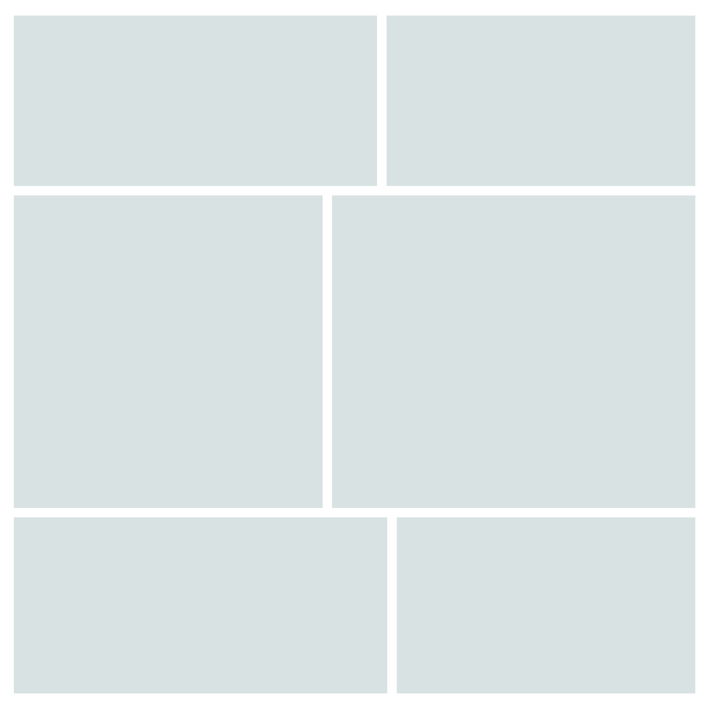 Storyboard Template,blog Board Template, Photo Story Board, Square ...