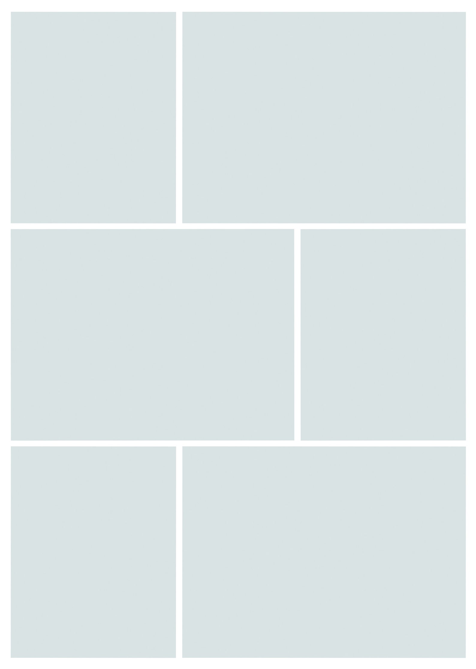 50 A4 Photo Collage Template, Wedding Photo Collage Template, Photo ...