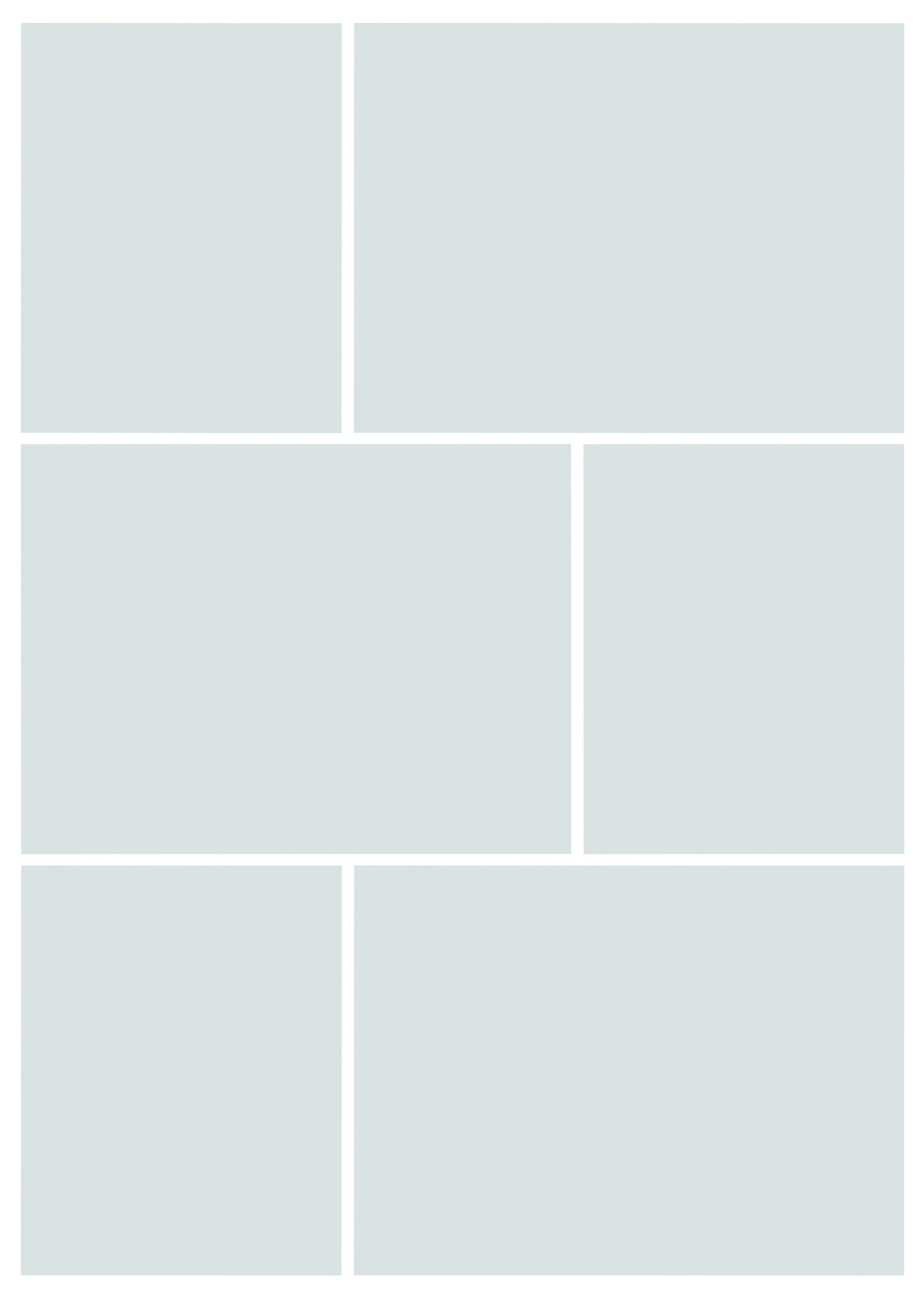 50 A4 Photo Collage Template, Wedding Photo Collage Template, Photo ...