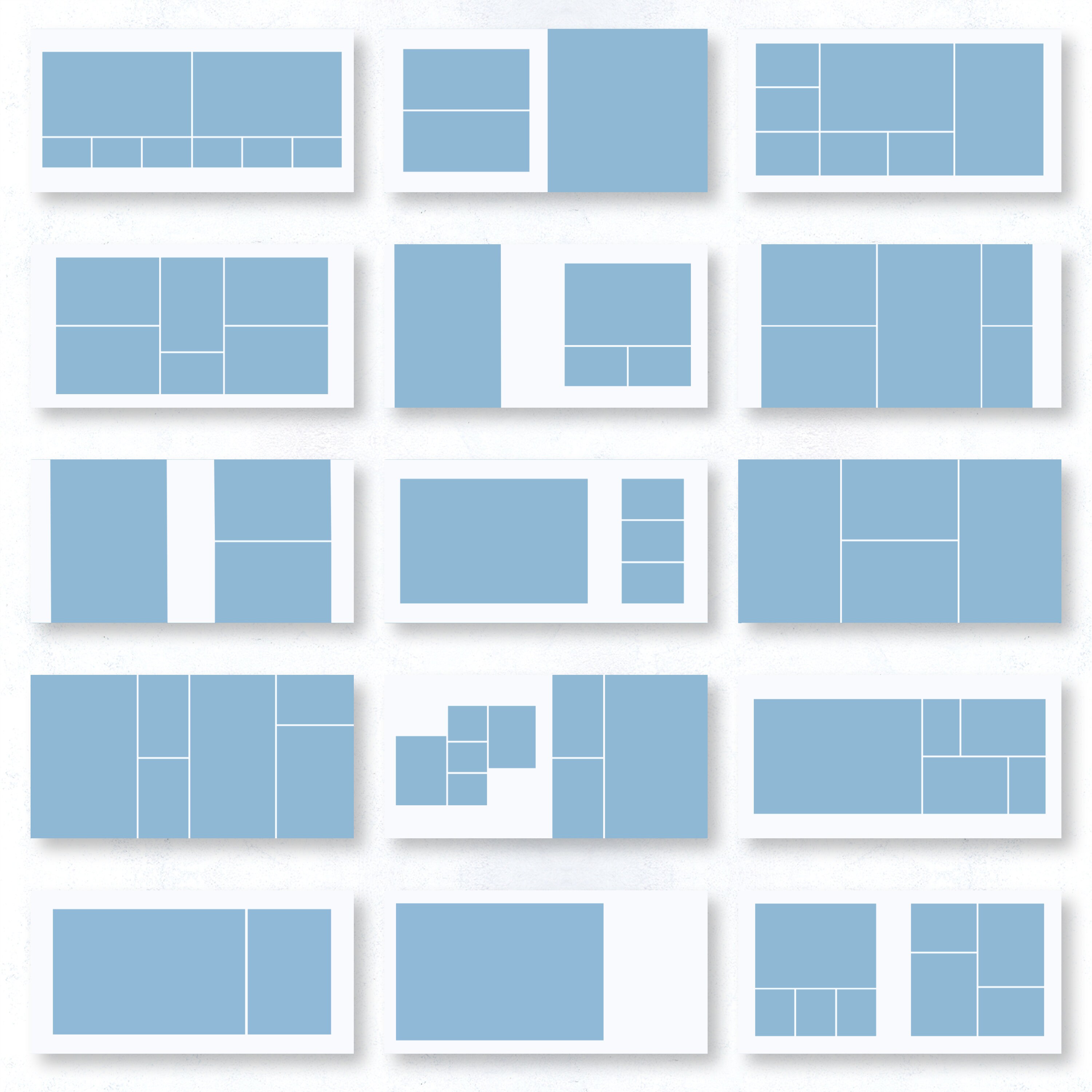 5x5 Photo Album Template Wedding album template photoshop | Etsy