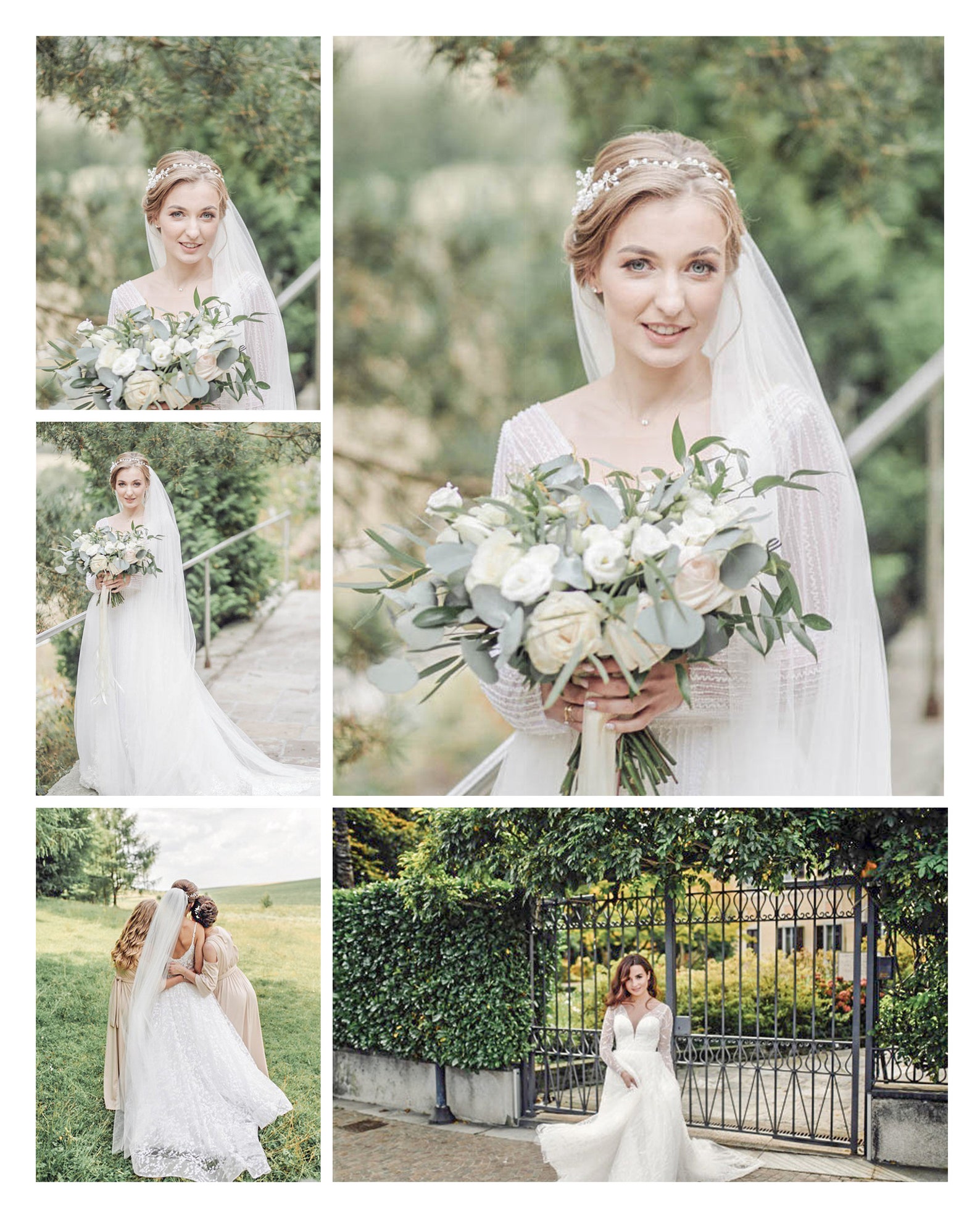 50 8x10 Photo Collage Template Landscape & Portrait Templates - Etsy