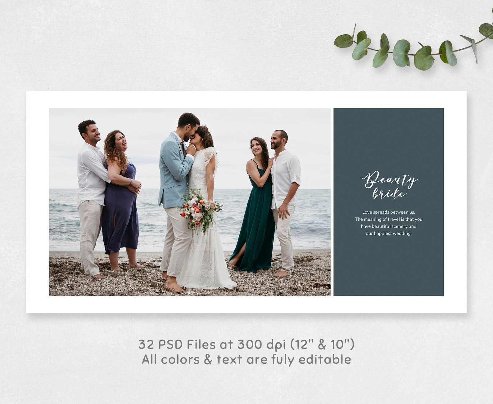 12x12 Simple Wedding Photo Album Wedding Album Template | Etsy