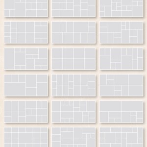 10x10 Photo Collage Template Wedding Album Template, Newborn Photo ...