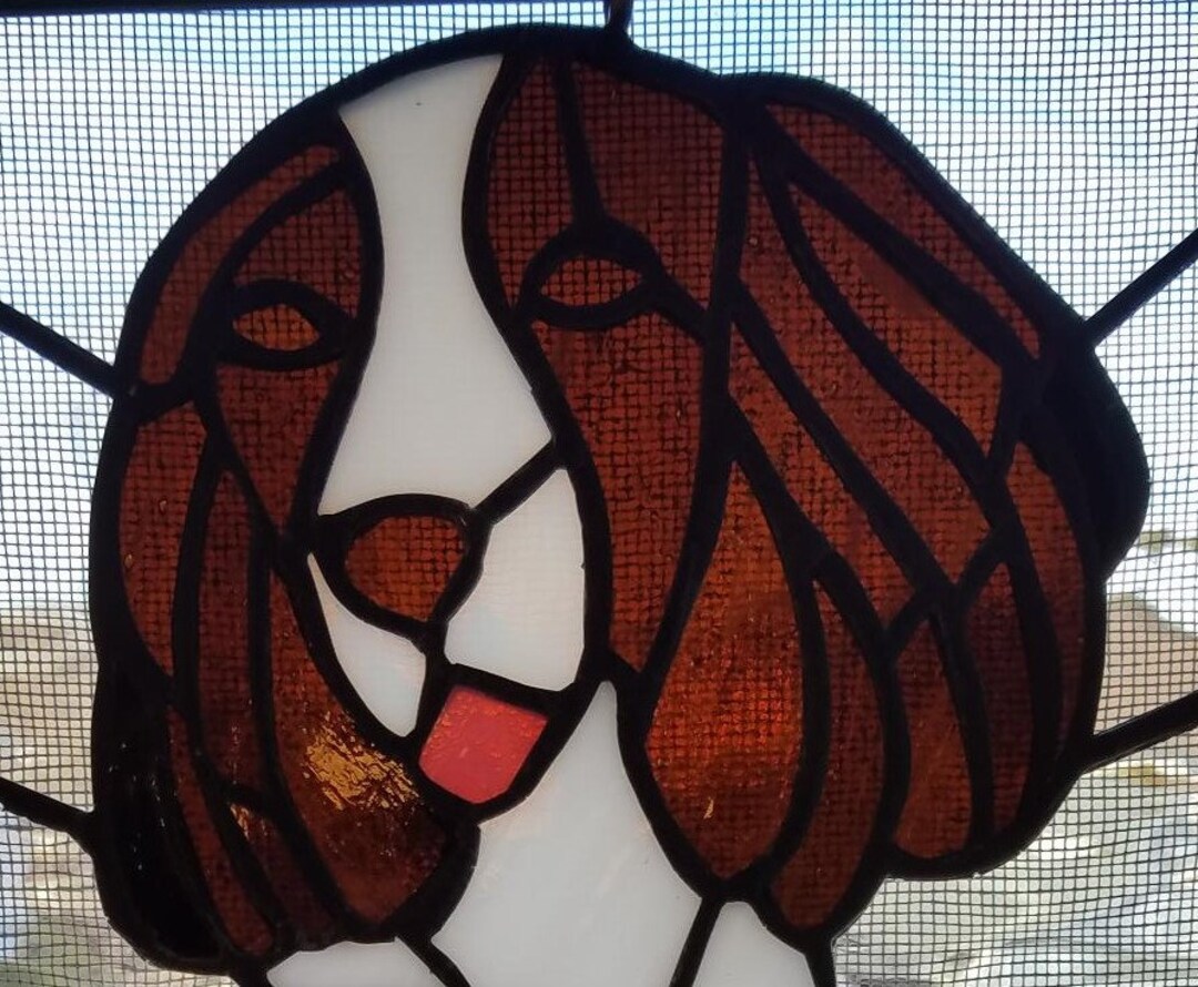 DIGITAL PATTERN Only***stained Glass English Springer Spaniel - Etsy