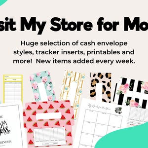 Beach Day Editable & Printable Cash Envelopes Set of 6 Cash | Etsy