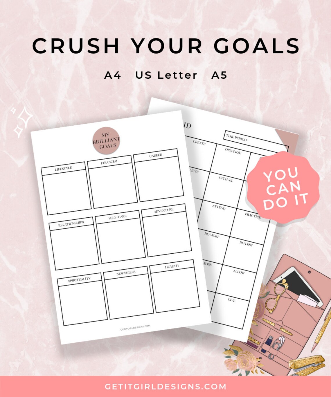 The Mom Boss Life Binder Life Planner Home Management PDF Printable ...