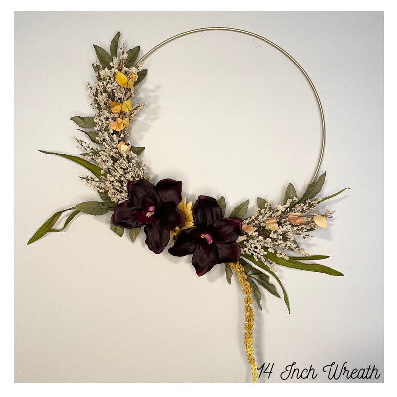 Fall Hoop Wreath - Etsy