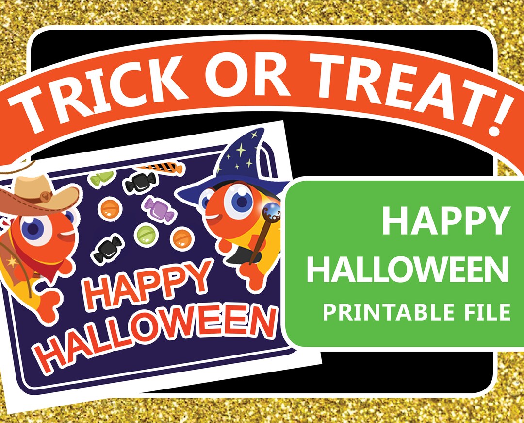 Happy Halloween Classroom Decoration - Etsy