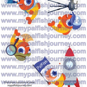 PALFISH Freddy the Fish... & Friends! - Etsy