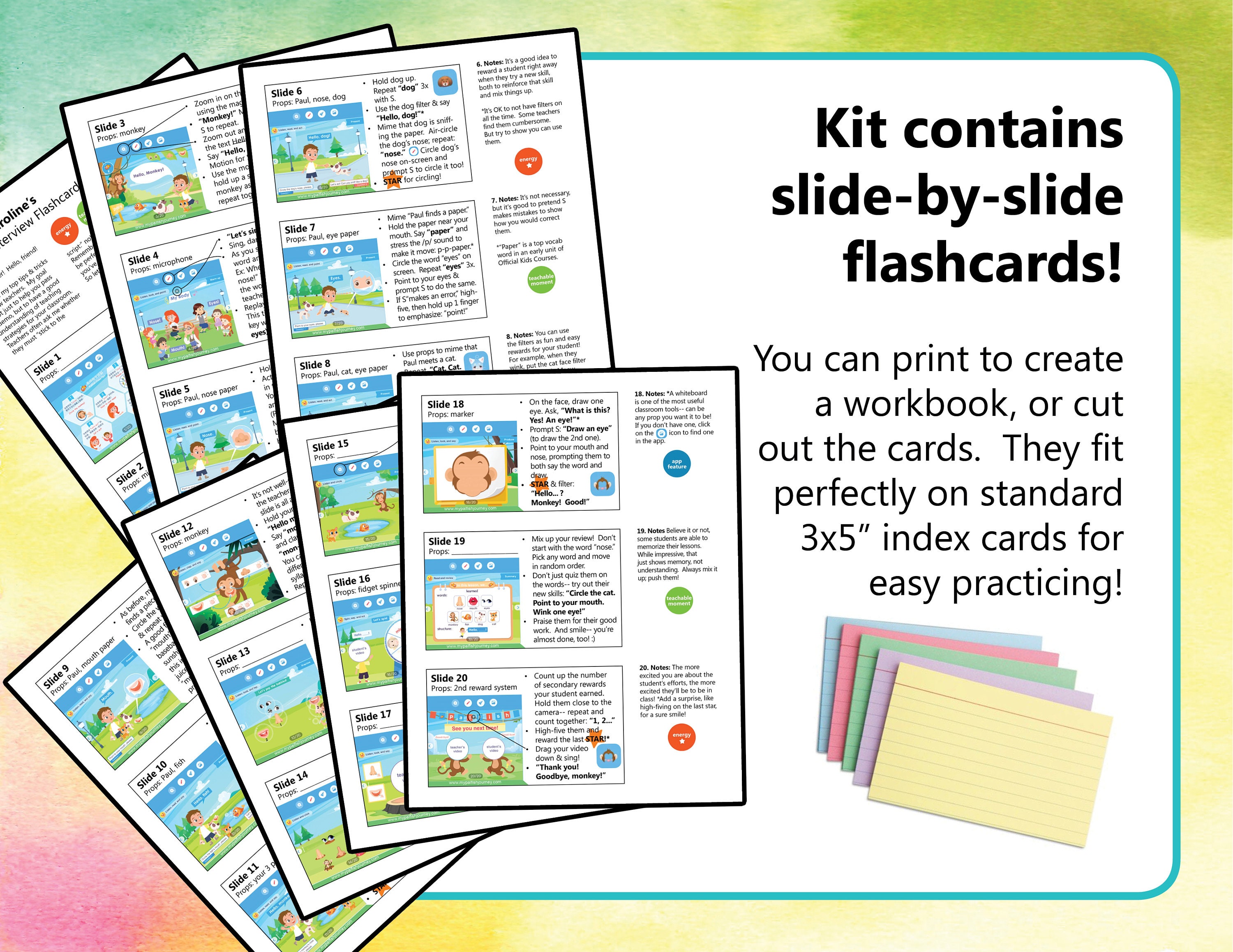 PALFISH INTERVIEW FLASHCARDS - Etsy
