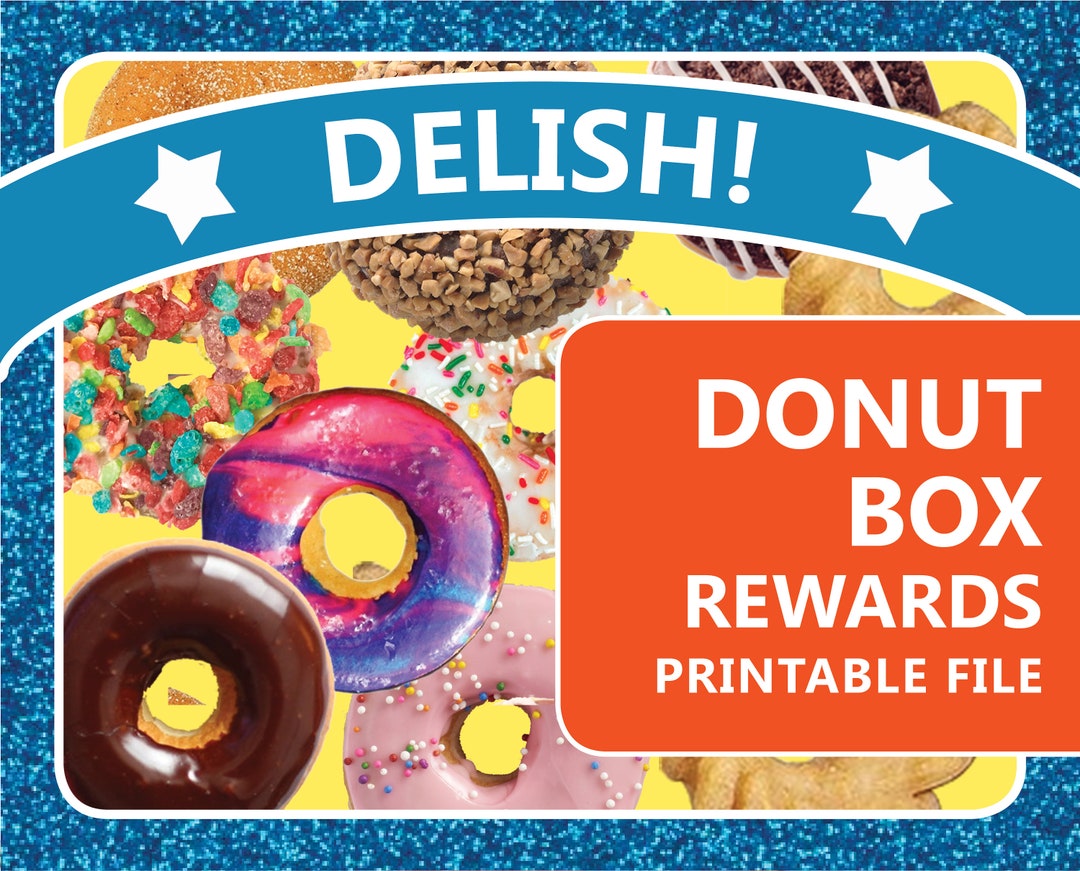 Box O' Donuts Reward System - Etsy