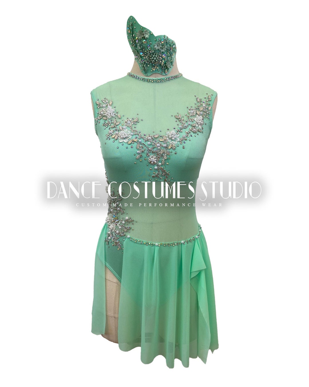Custom Dance Costume | Jazz | Lyrical | Contemporary | 2 PC Costume ...