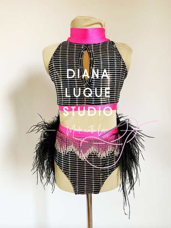 Custom Dance Costume Jazz Lyrical Contemporary 2 PC - Etsy