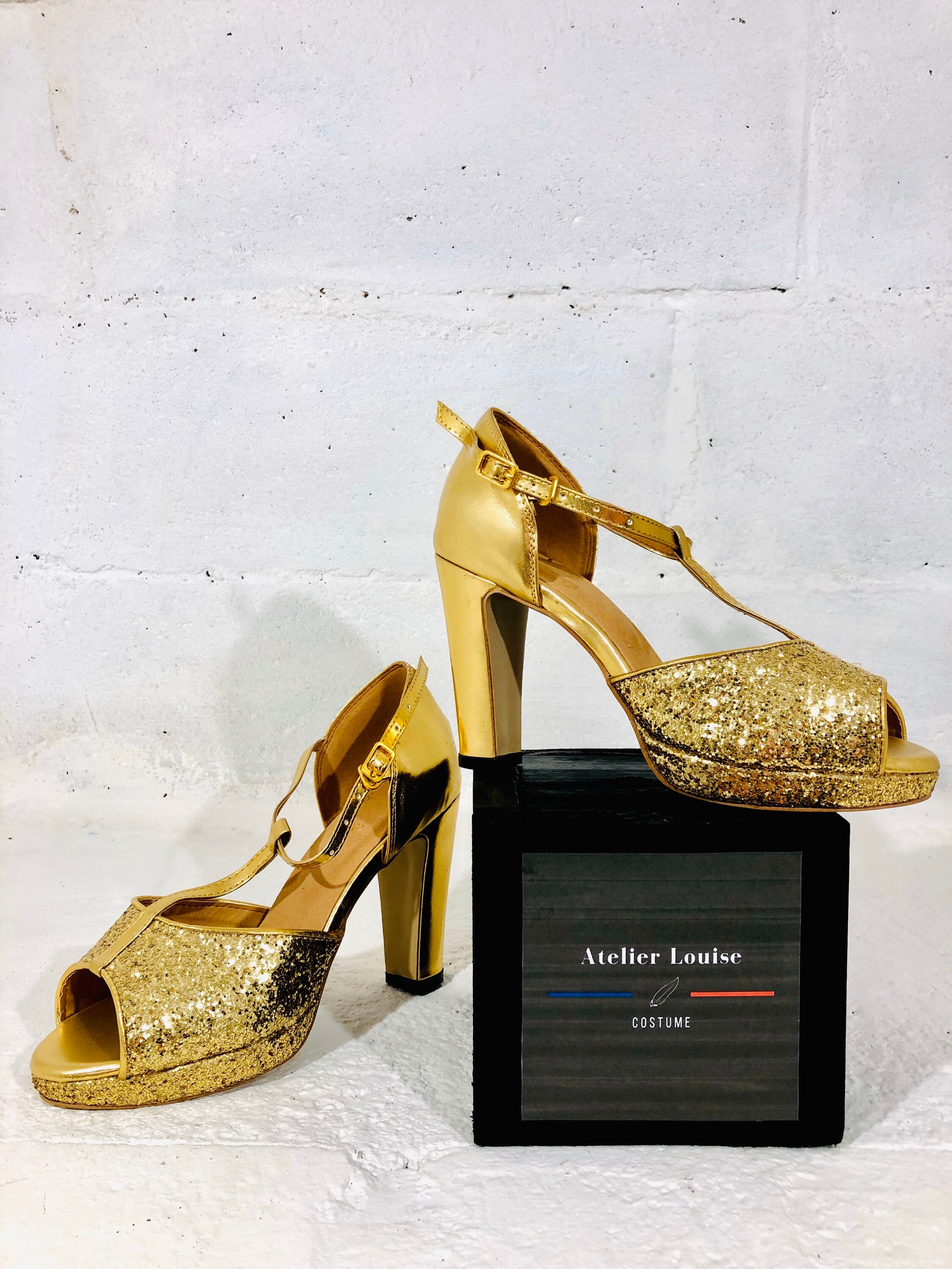 Samba Platform Shoes Silver Light Professional Show Silver Samba Shoes ...