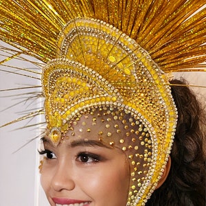 High Quality Samba Cabaret Frame Headdress Armature Headdress Filaments ...