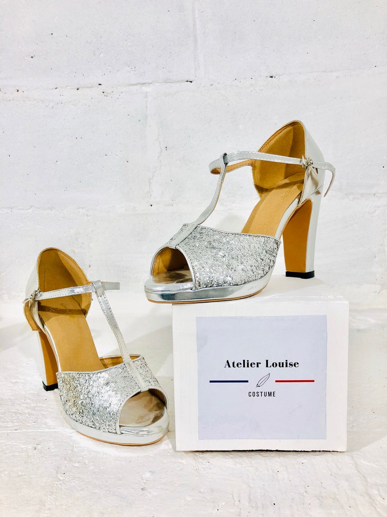 Samba Platform Shoes Gold Light Professional Show Samba Shoes Gold ...