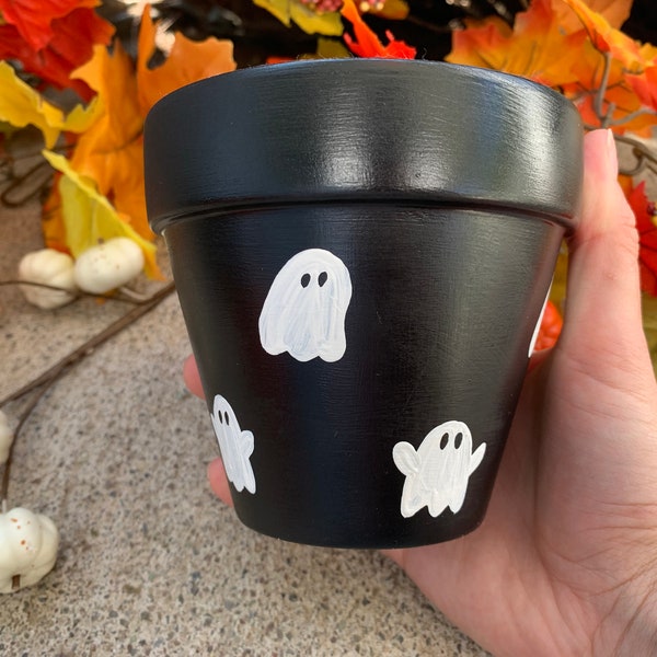 Painted Flower Pots - Etsy