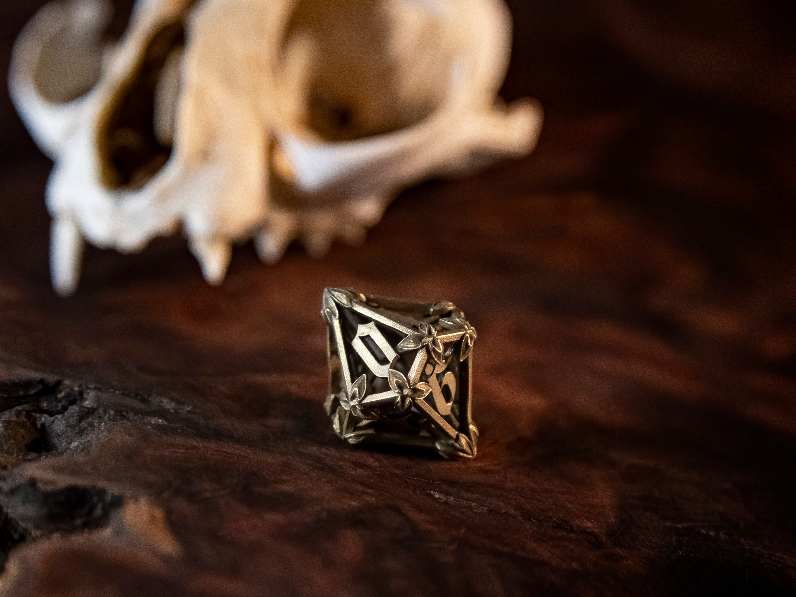 Iron Warden D10 3d Printed Metal Dice RPG Dice D10 | Etsy