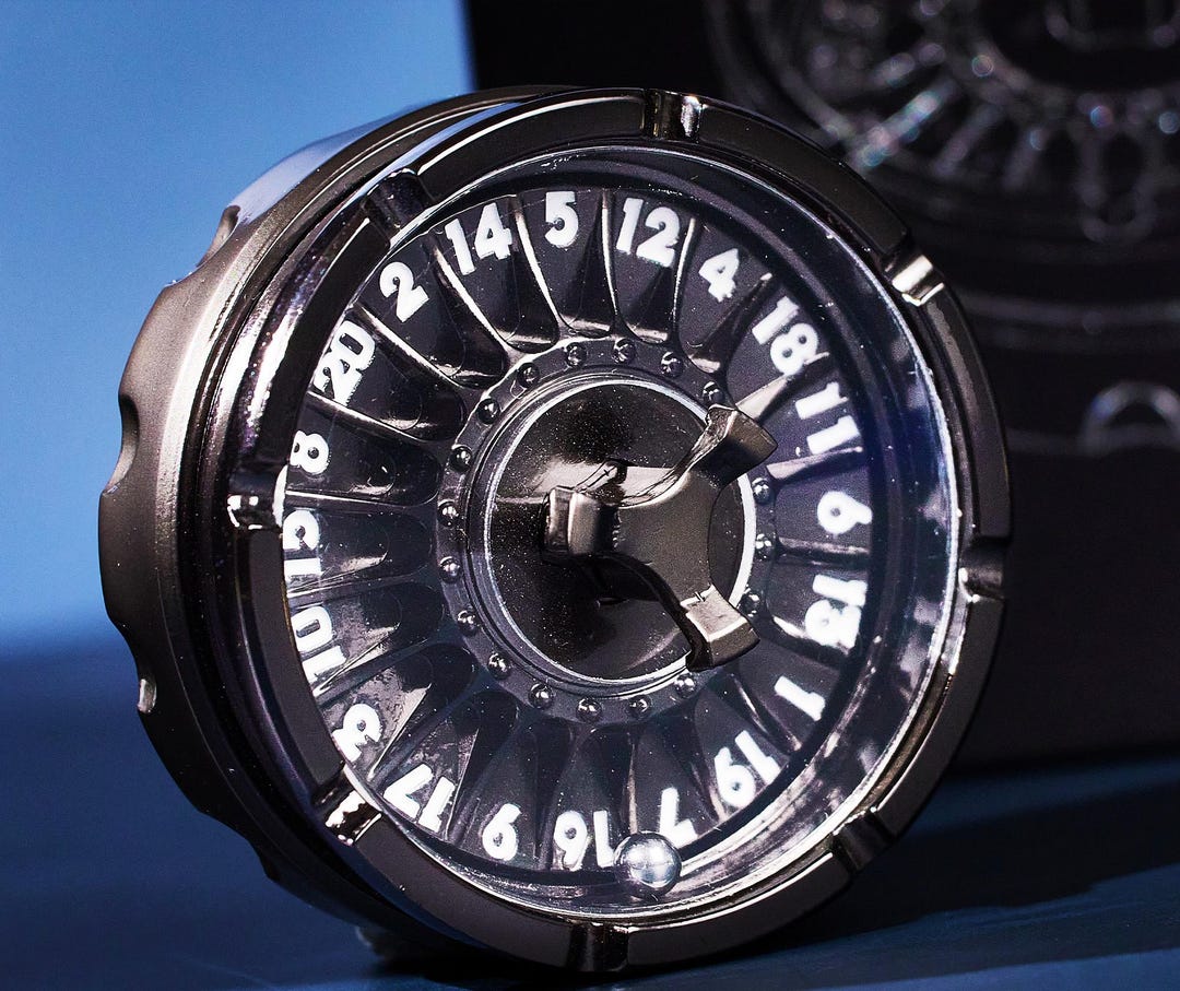 Black Compass Dnd Dice Spinner for Dungeons and Dragons Gifts, 7 in 1 ...