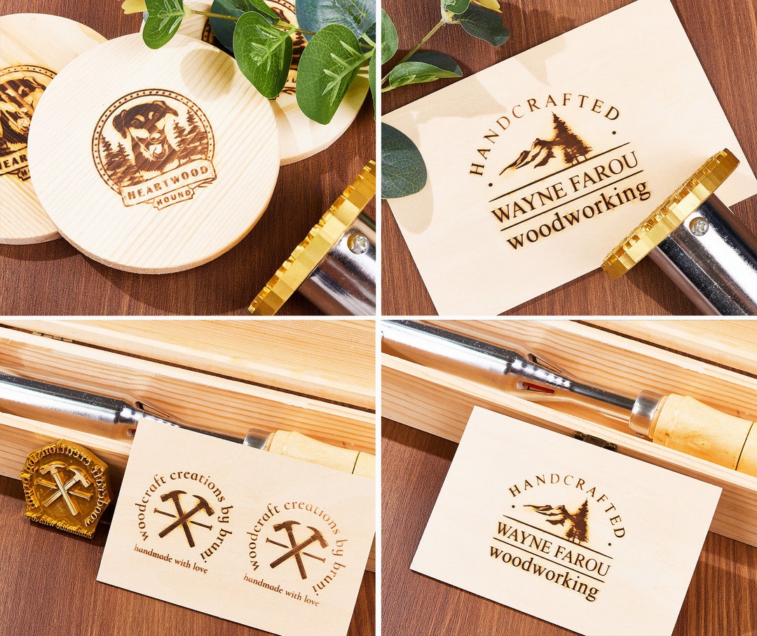 Custom Wood Burning Stamp for Woodworking , Any Logo Can Be Engraved ...