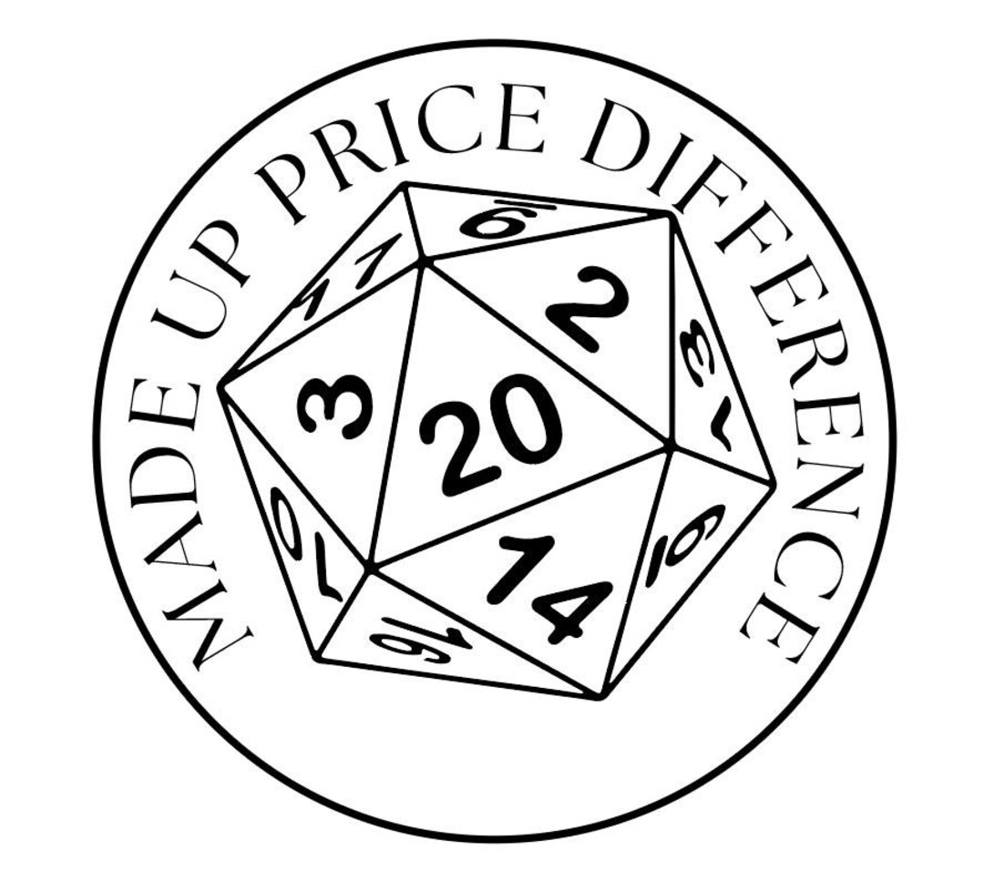 Supplementary Price Difference for Dice Order - Etsy