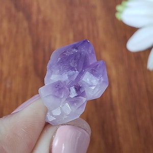 Small Amethyst Cluster Lot, 0.25" - 1.25" Raw Amethyst Points, Choose ...