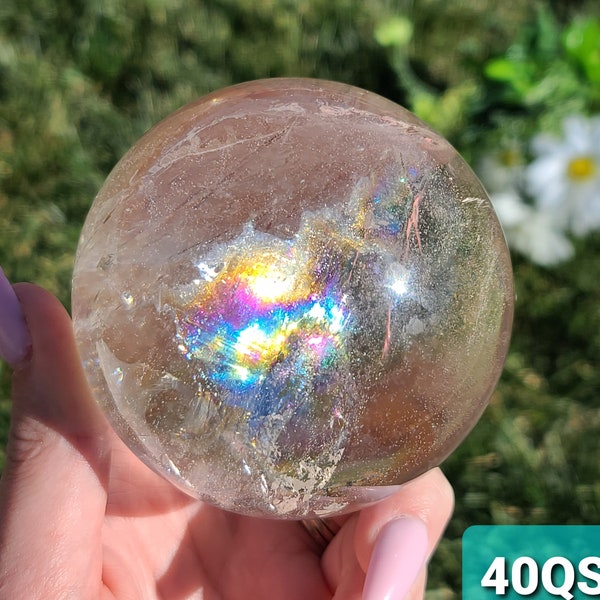 Large Crystal Ball - Etsy