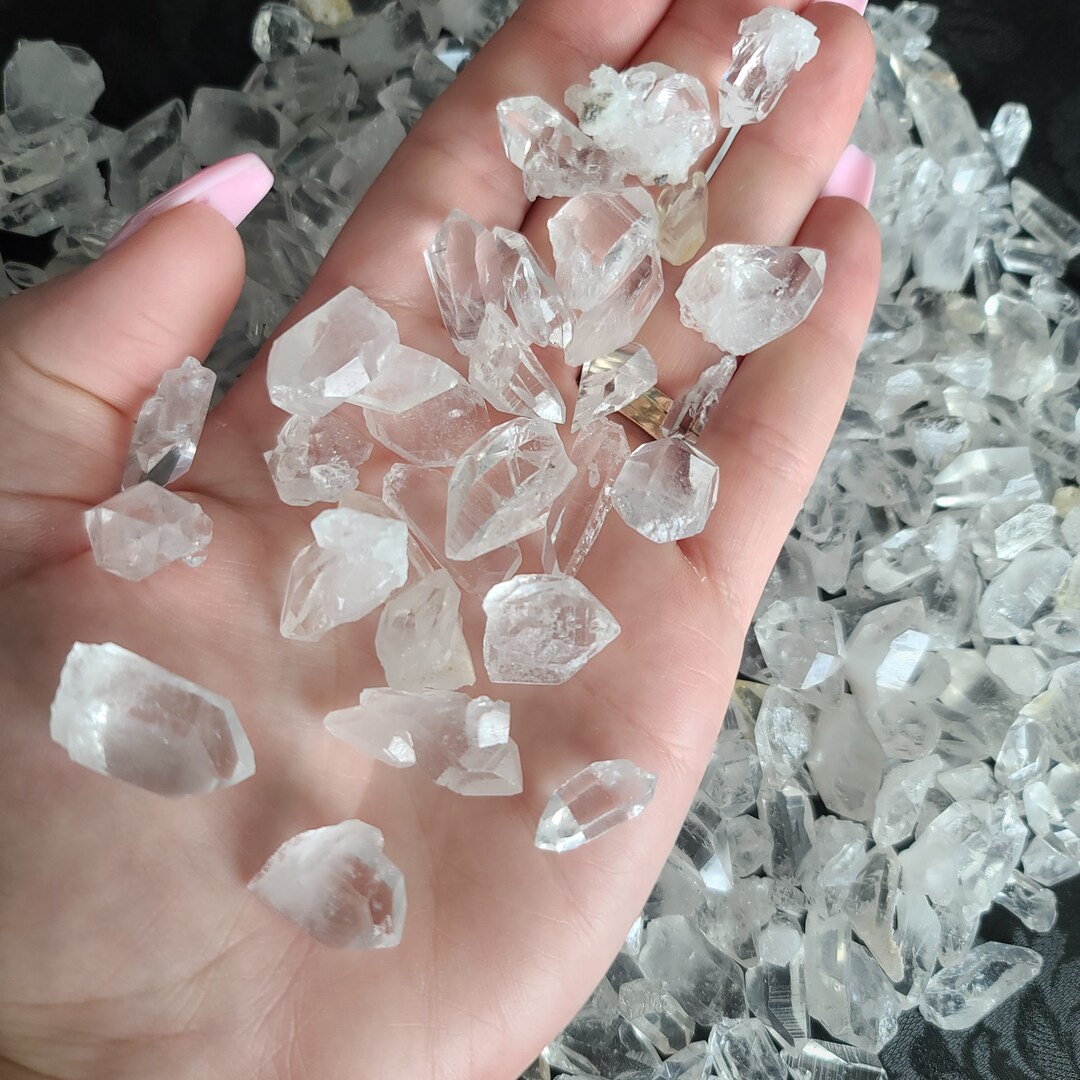AAA Small Chunky Quartz Crystal Points, Choose Quantity, 0.25" - 0.75 ...