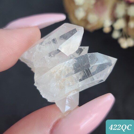 Small Clear Quartz Crystal Cluster Choose Your Mini Arkansas - Etsy