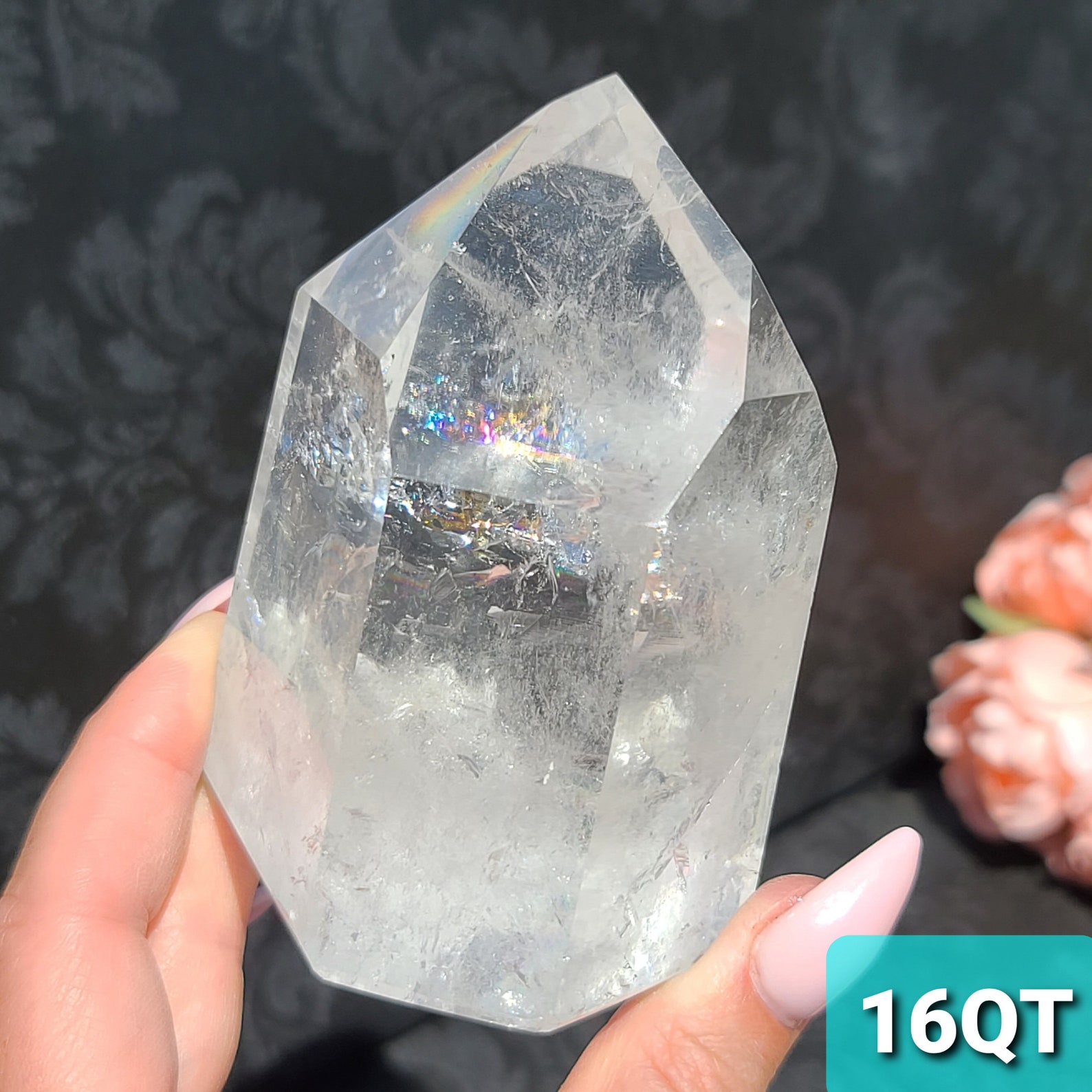Clear Quartz Tower Choose Your Large Crystal Point Obelisk | Etsy