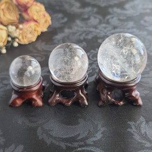 Small Sphere Stand, Choose Size and Quantity, Wooden Sphere Stands for ...